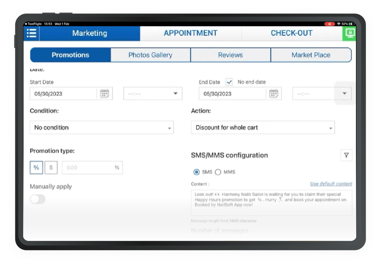 Smart POS - NailSoft | Smart & Simple Salon Management